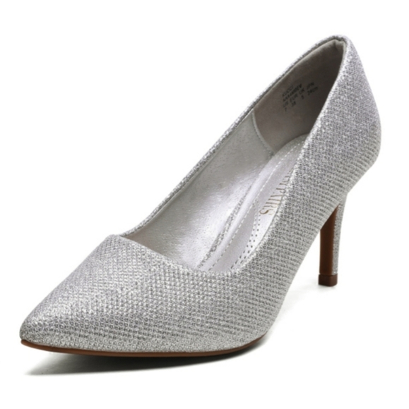 Dream Pairs | Shoes | Dream Pairs Silver Pointed Toe High Heels Size 65 ...